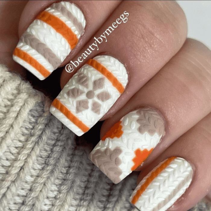 27 Beautiful Thanksgiving Nails You'll Obsess Over - Lifestyle DiJess
