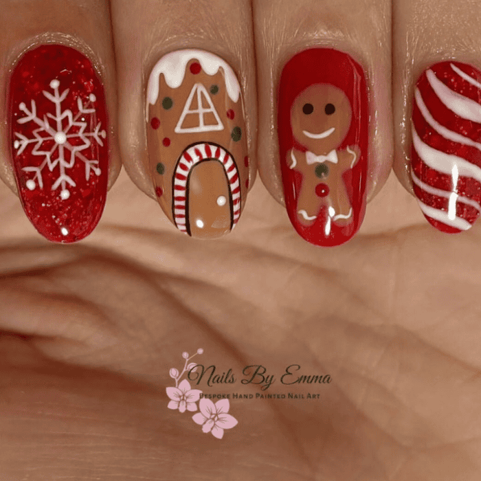 147+ Stunning Christmas Nails Ideas On Santa's (Very Good) List ...