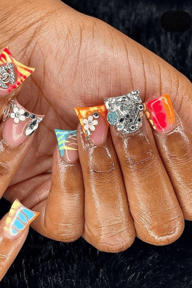 15+ Glamorous Duck Nails Ideas To Elevate Your Mani - Lifestyle DiJess